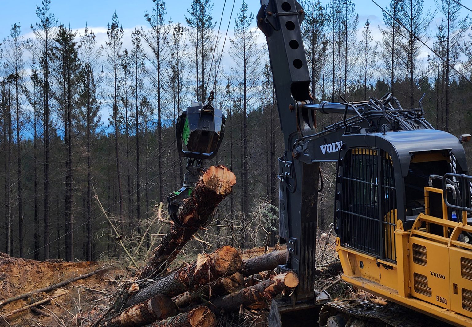 Hydraulic Yarder for APEX Equipment - AP Hydraulics